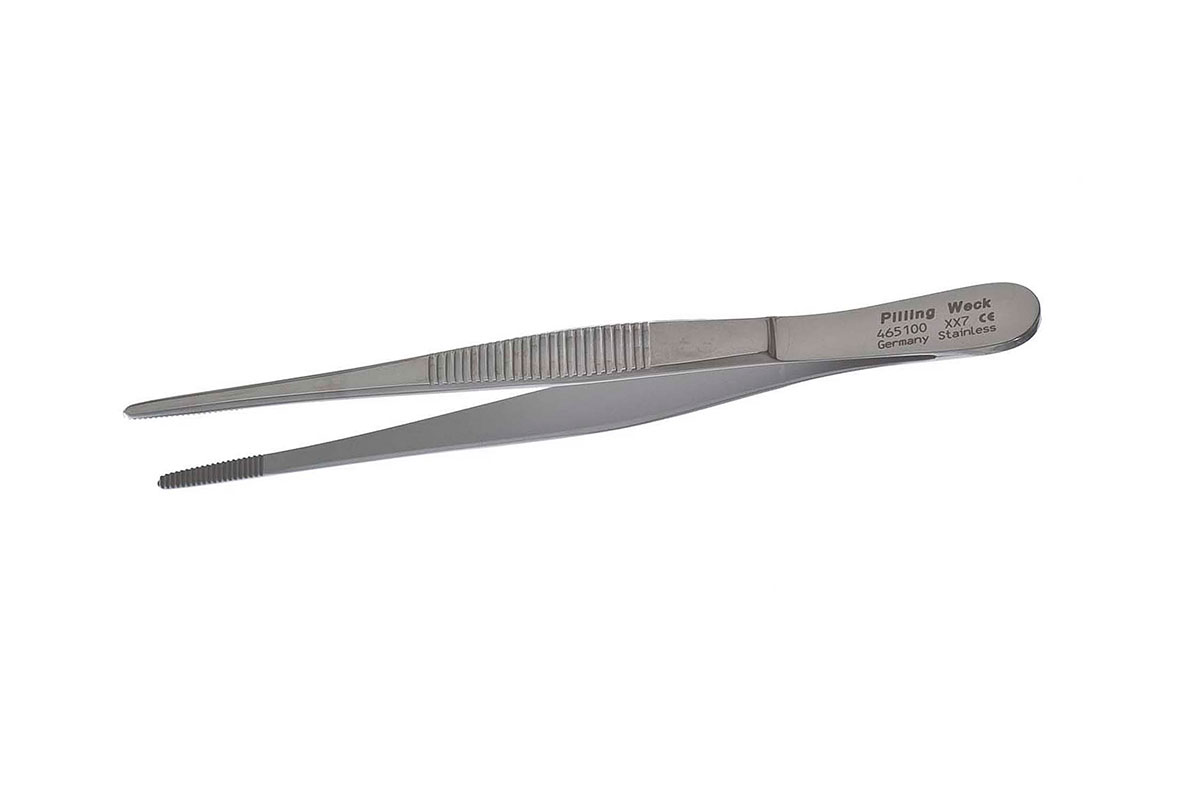 Instrumental pinza disección con dientes 12cm 2.6mm | PILLING | Propato ...