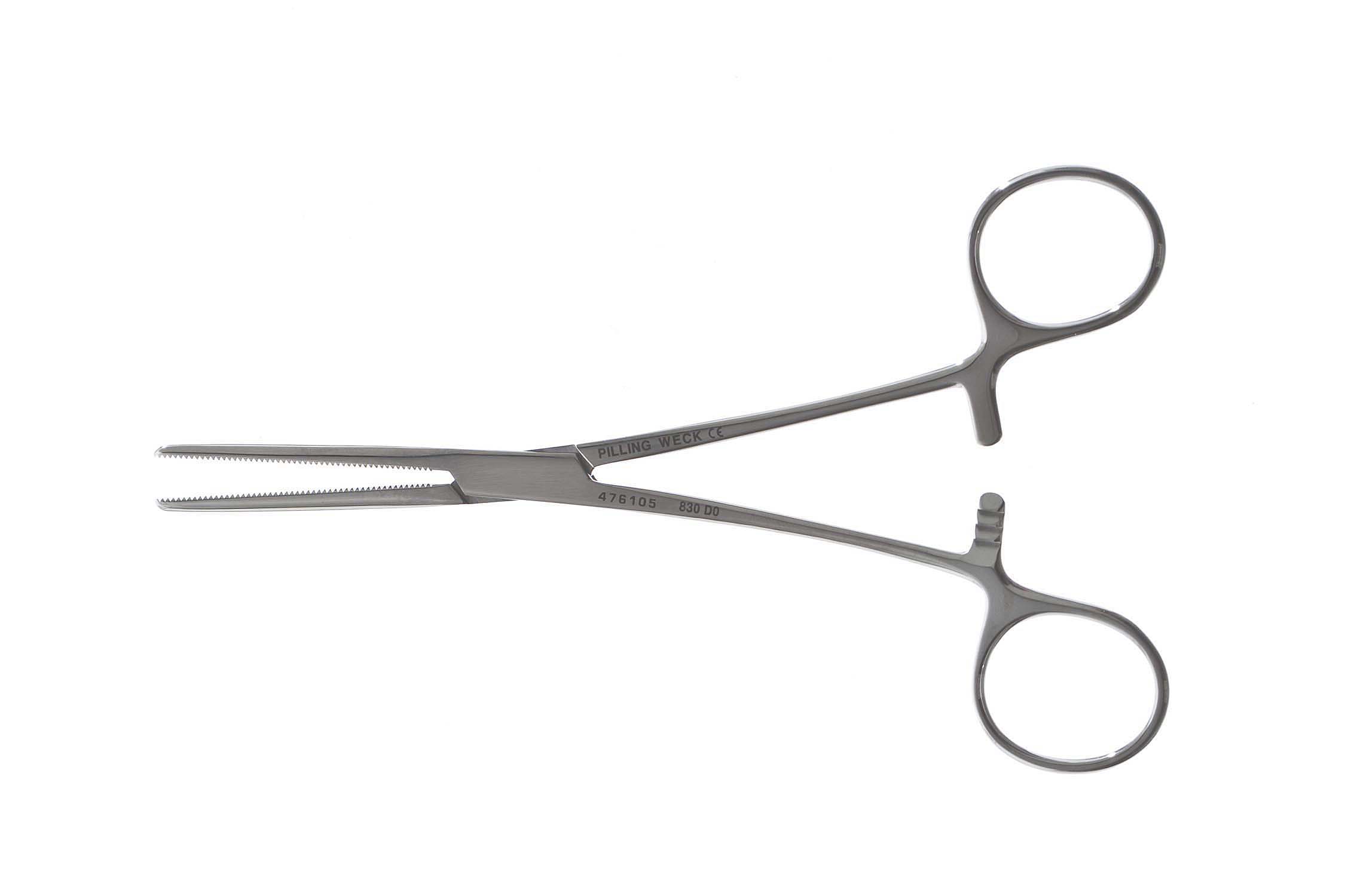 Instrumental pinza mayo pean curva 17cm punta larga | PILLING | Propato ...