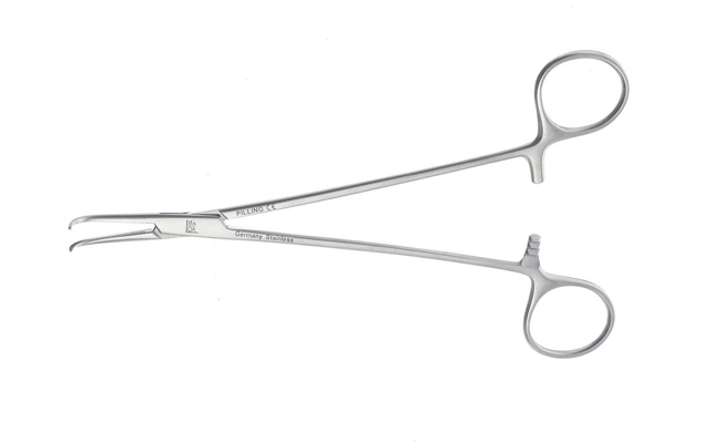 Instrumental pinza gemini curva 23cm | PILLING | Propato Hnos. SAIC