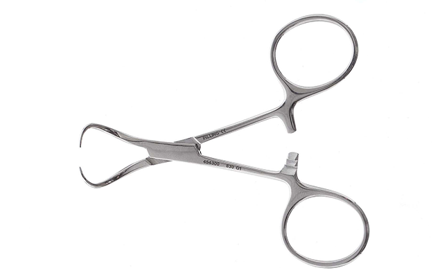 Instrumental pinza backhaus 9cm satinada | PILLING | Propato Hnos. SAIC