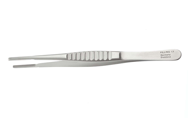 Instrumental pinza debakey recta 31cm 3mm | PILLING | Propato Hnos. SAIC
