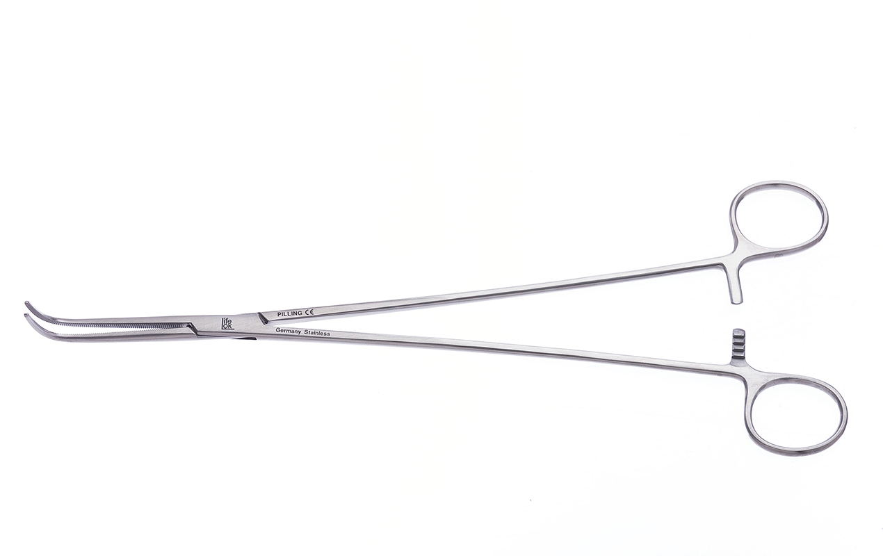 Instrumental pinza gemini curva 28cm | PILLING | Propato Hnos. SAIC
